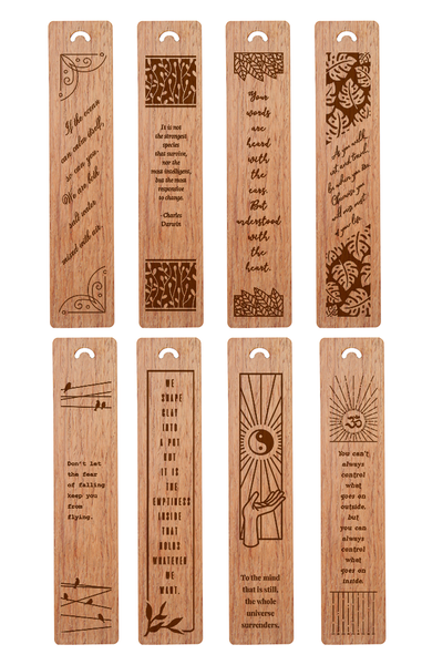 Inspirational Bookmark (8 Designs) – Print Supremacy